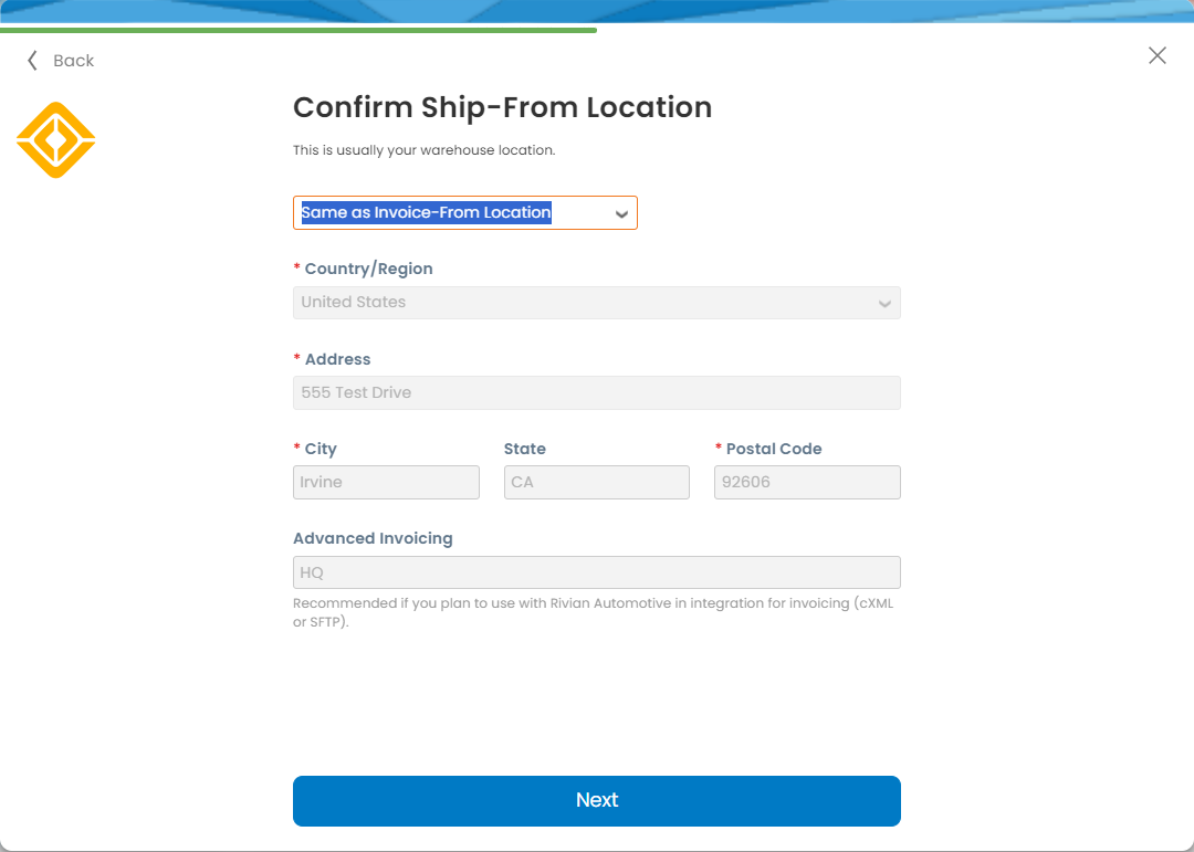 SIM Supplier Onboarding · Indirect Supplier Hub