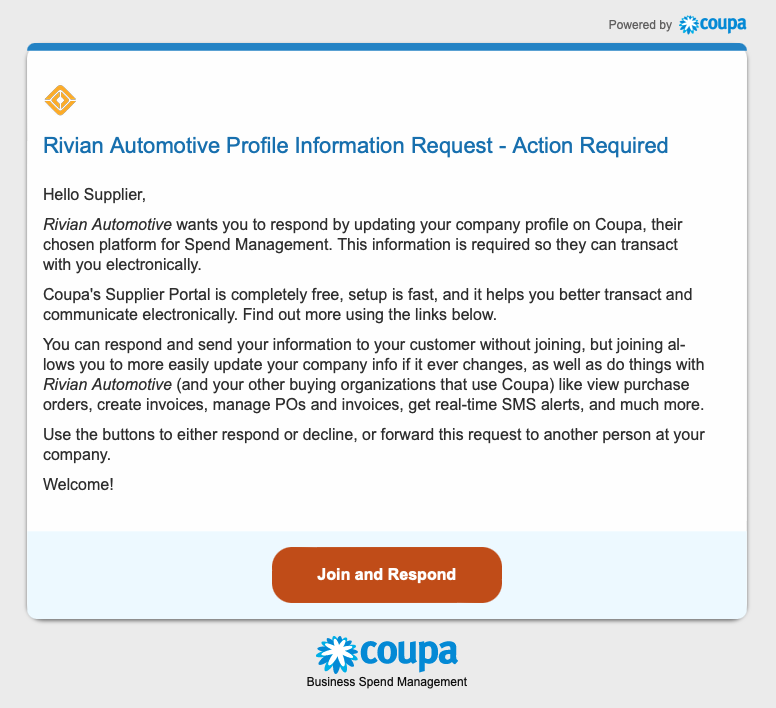SIM Supplier Onboarding · Indirect Supplier Hub